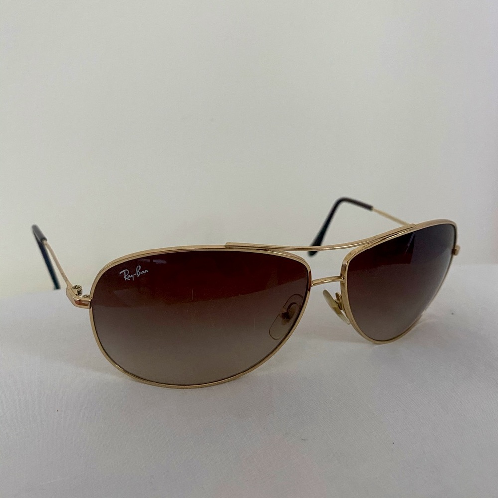 Gold Frame Cockpit Ray-Ban Aviators - Gem